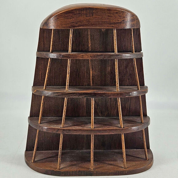 unmarked | Accents | Vintage Wood Small Unique Display Case For Your ...